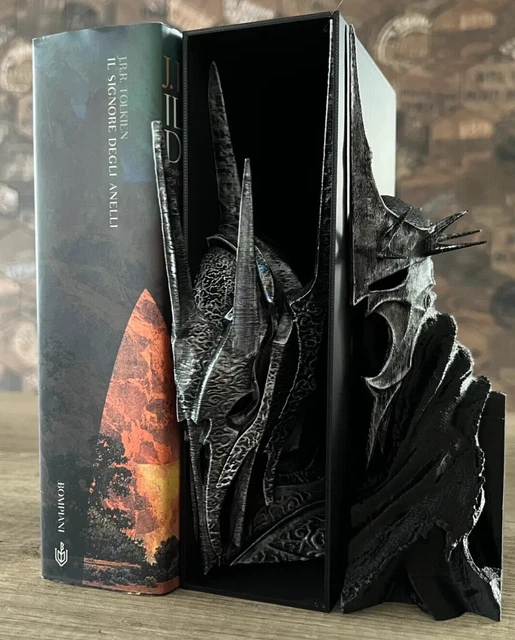 SAURON & WITCH-KING of Angmar Book Nook. Lord of the Rings £39.99 ...