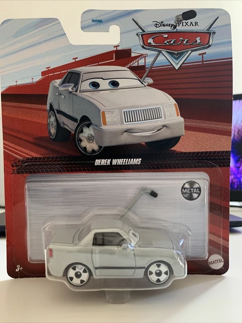 DISNEY PIXAR CARS - Derek Wheeliams Original Official Diecast $29.95 ...