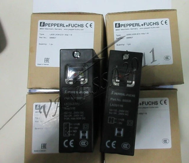 1PCS NEW PEPPERL + Fuchs LA39/LK39-Z/31/40A/116 Sensor $287.70 ...