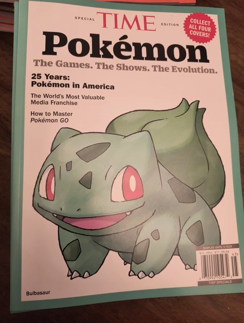 TIME MAGAZINE - Special Edition 2024 - Pokémon Bulbasaur £15.48 ...