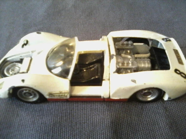 DINKY TOYS, PORSCHE Carrera 6,503/67 . Meccano Trian (pour pièces ou ...