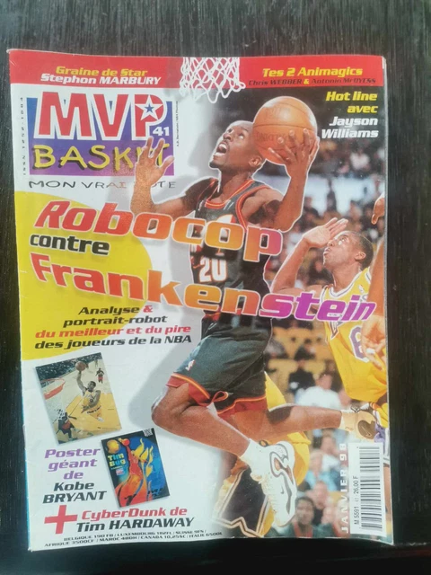 MAGAZINE MVP BASKET # 41 avec poster géant de Kobe Bryant EUR 10,00 ...