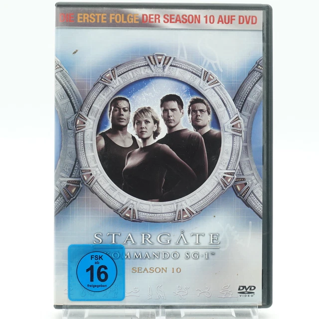 STARGATE KOMMANDO SG1 Staffel 10 erste Folge DVD Gebraucht sehr gut EUR ...