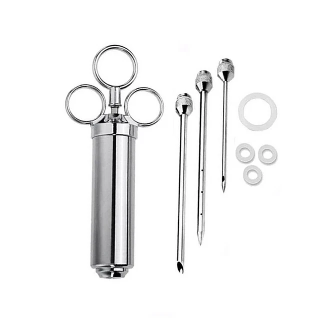 INJECTIONS SEASONING INJECTOR for Meats, Turkey, Briskets, Beef $35.01 ...