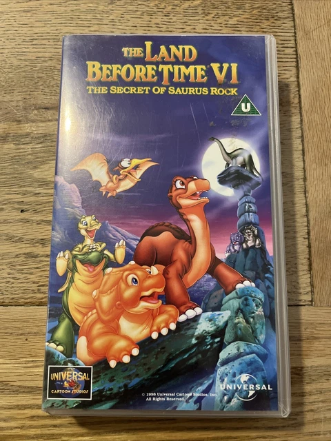 THE LAND BEFORE Time Vi The Secret Of Saurus Rock Vhs Video £6.99 ...