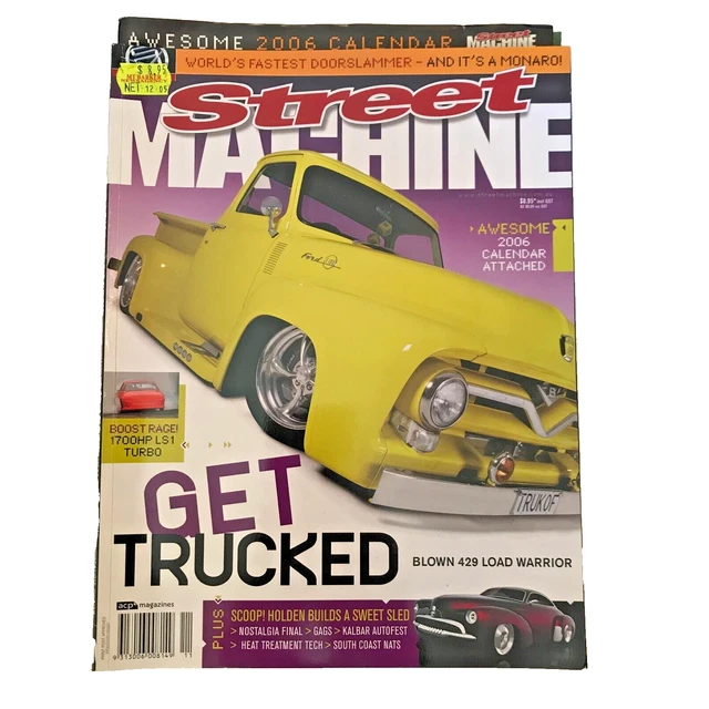 STREET MACHINE NOV 2005 Car Magazine Vol 25 Issue 11 2006 Calendar ...