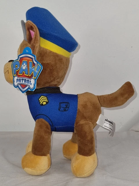 PAW PATROL LARGE PLUSH (CHASE) 12" (30.5cm) KIDS SOFT TOY - NICKELODEON ...