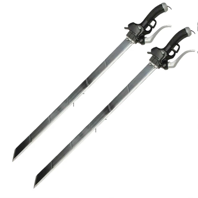 ATTACK ON TITAN Special Operations Dual Sword Set - Metal Overall 36 ...
