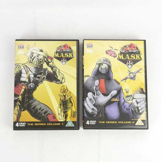MASK THE SERIES Volume 1 & 2 DVD Box Set Bundle £19.99 - PicClick UK