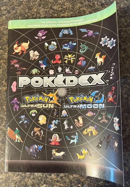 THE OFFICIAL NATIONAL Pokemon Pokedex Ultra Sun And Ultra Moon (No ...