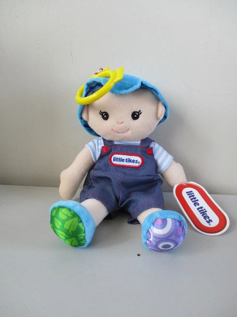LITTLE TIKES BOY Doll Soft Toy Rag Doll Blue Trousers (NWOT) £8.10 ...
