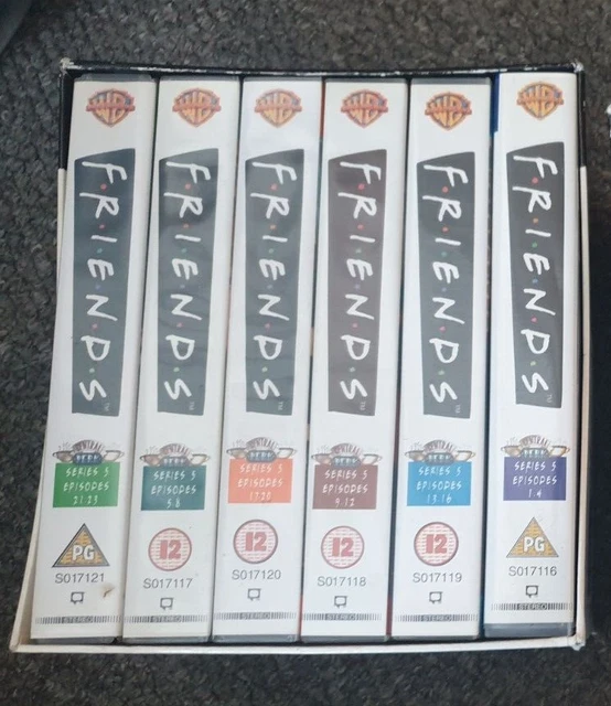 FRIENDS BOXSET SERIES 5 Episodes 1-23 VHS Tapes / Blank VHS Tapes (See ...