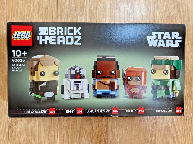 LEGO STAR WARS Battle of Endor Heroes 'Brick Headz' NEW Retired Set ...