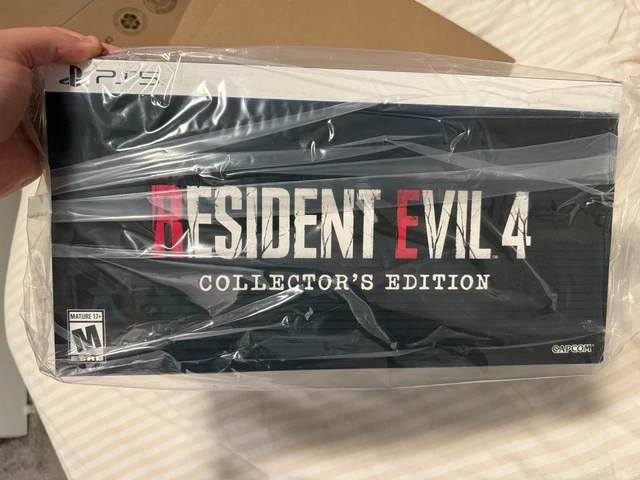 RESIDENT EVIL 4 Remake CE Collector's Edition Box PS5 CIB BRAND NEW ...