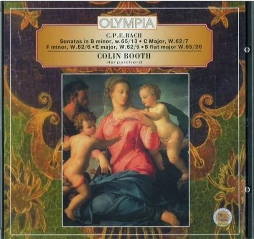 BOOTH, COLIN C.P.E.BACH - Sonatas for cembalo in B minor, in C major ...
