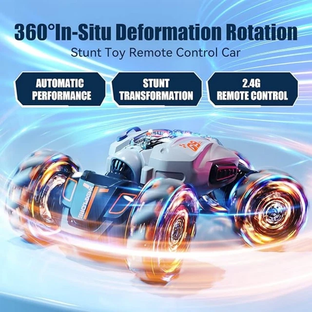 360° 4WD STUNT Car RC Hand Gesture Sensing Off-Road Remote Control Off ...