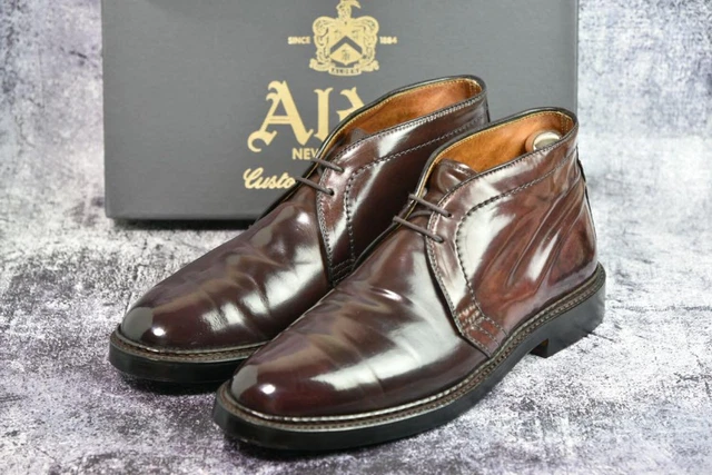 ALDEN SHOES SHELL Cordovan 1339 Chukka Boots Barry Last Color 8 Men US ...