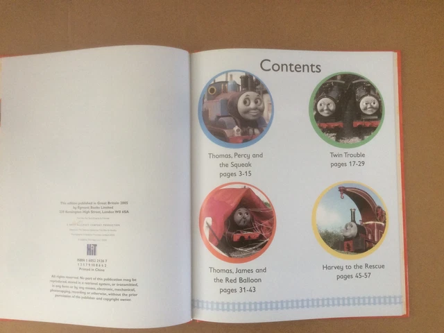 THOMAS & FRIENDS Story Treasury. Hardback Book. Preloved £2.50 ...