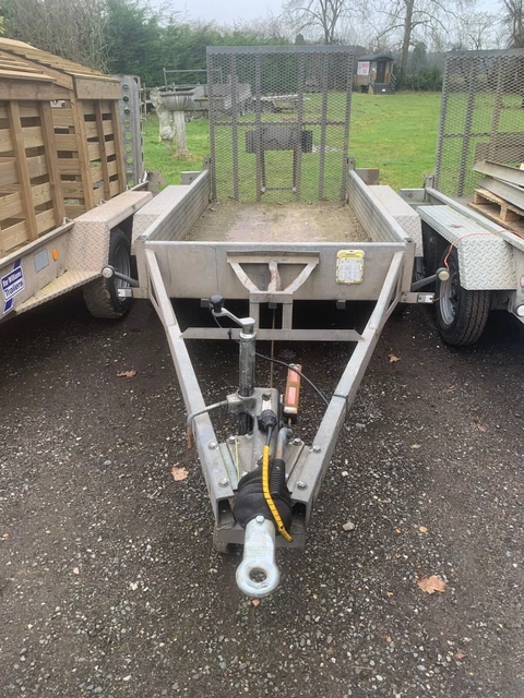 PLANT TRAILER MINI Digger Indespension Twin Axle 2700kg Beaver Tail ...
