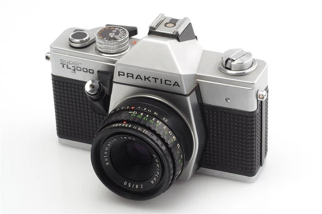 PRAKTICA SUPER TL1000 W.Domiplan 2.8/50mm Automatic Lens (1712431000) EUR 61,28 - PicClick FR