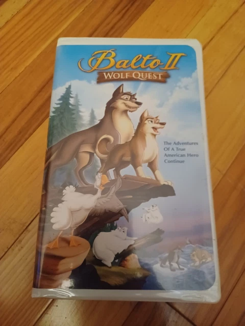 BALTO II : Wolf Quest (VHS, 2002, Clamshell) 10/22 EUR 2,24 - PicClick FR