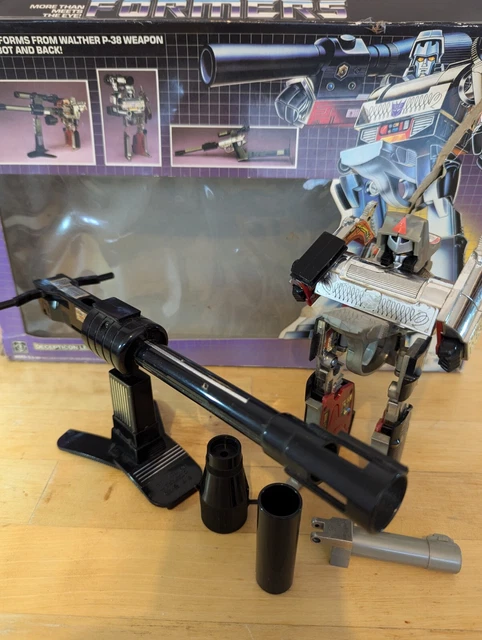 TRANSFORMERS G1 DECEPTION Leader Megatron With Box £124.00 - PicClick UK