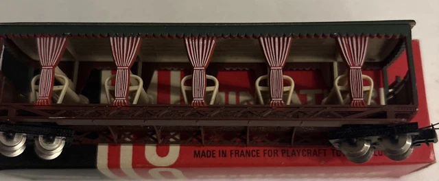 PLAYCRAFT HOE 009 P40 BOGIE OPEN PASSENGER COACH BOXED EXCELLENT £16.14 ...