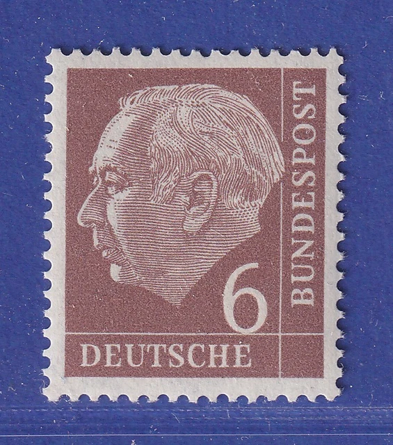 BUND 1954 THEODOR Heuss Mi.-Nr. 180 x Z postfrisch ** EUR 17,25 ...