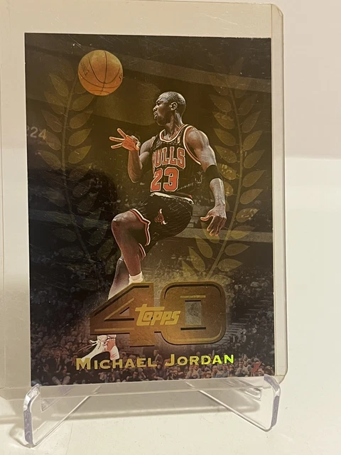 1997-98 TOPPS MICHAEL Jordan Topps 40 #T40-5 HOF Chicago Bulls Nice EUR ...