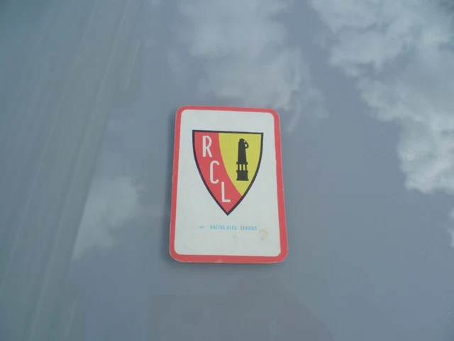 ANCIENNE CARTE MIROIR sprint ecusson football 1960 style panini rc lens ...
