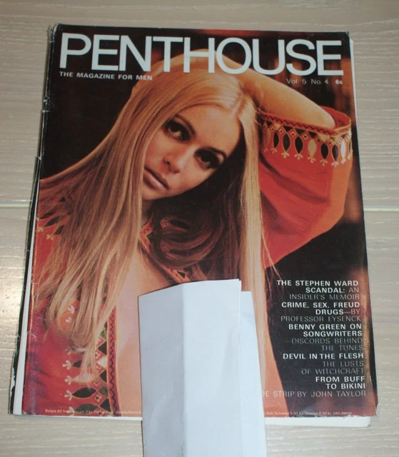 Vintage Penthouse Adult Magazine Vol 5 No 4 £483 Picclick Uk