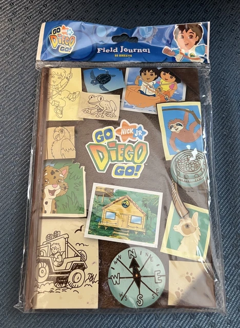GO DIEGO GO Field Journal Hardcover Nickelodeon JR. NEW & SEALED $8.99 ...