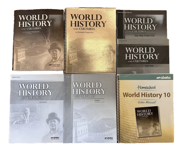 ABEKA GRADE 10 World History Student & Teacher Homeschool Books $70.00 ...