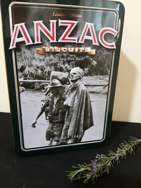 VINTAGE ANZAC Tin Limited Edition Kokoda 1942 - The Long Trek Back $12. ...