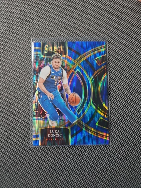 2023-24 PANINI SELECT Luka Doncic Premier Blue Flash Prizm /99 EUR 25,36 - PicClick FR