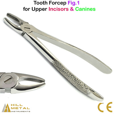 TOOTH EXTRACTION FORCEPS for Lower Upper Molars Fig.1 Teeth Extracting ...