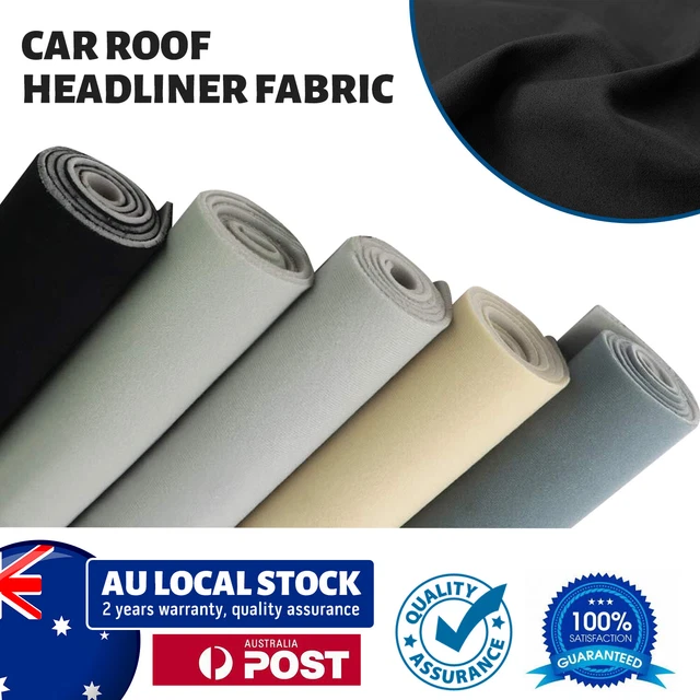 DIY FOAM ROOF Lining Headliner Fabric Car Camper MPV Sagging Ceiling ...