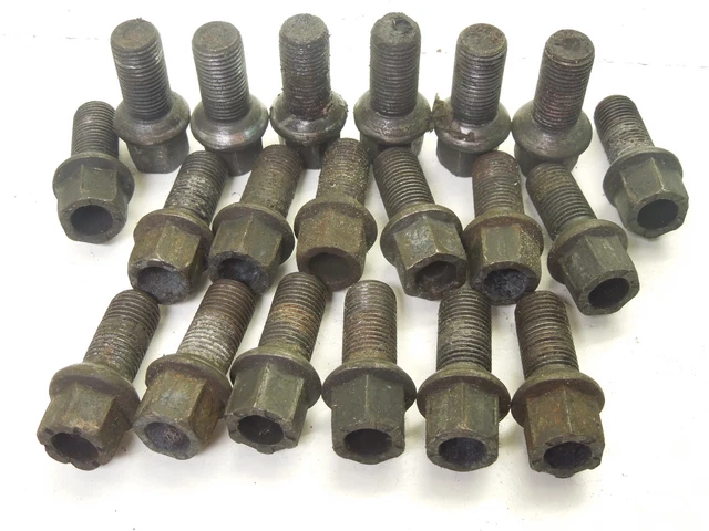 VW POLO PLAYA 6N Mk3 Set of 20 Standard Wheel Bolts M14 x 1.5 WHT002437 ...