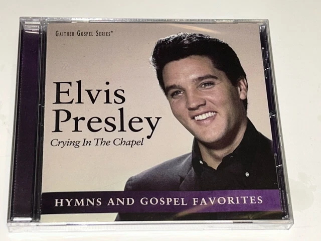 ELVIS PRESLEY CRYING in the Chapel Hymns and Gospel Favorites CD, 2017 ...