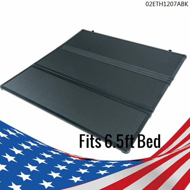6.5FT CAB BED Tri-Fold Hard Lock Tonneau Cover Fit For 1997-2003 Ford ...