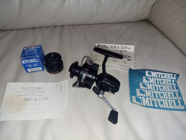 RARE MOULINET MITCHELL 308 S Mitchell Réel 308 S + une Bobine Petite ...