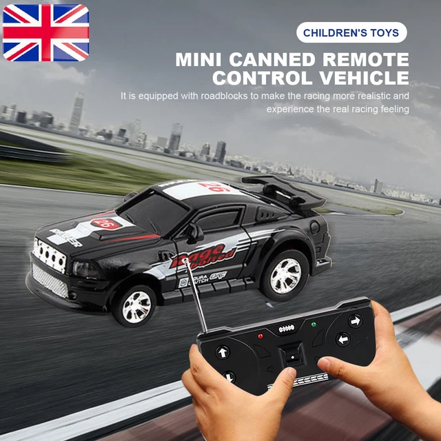 COKE CAN CAR Mini Speed RC Radio Remote Control Micro Racing Car Kids ...