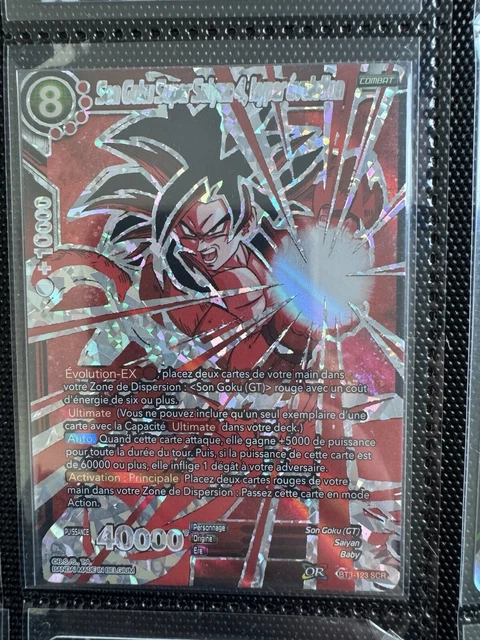 DRAGON BALL SUPER - Son Goku Super Saiyan 4, Hyper Évolution : BT3-123-SCR (FR) EUR 100,00 ...