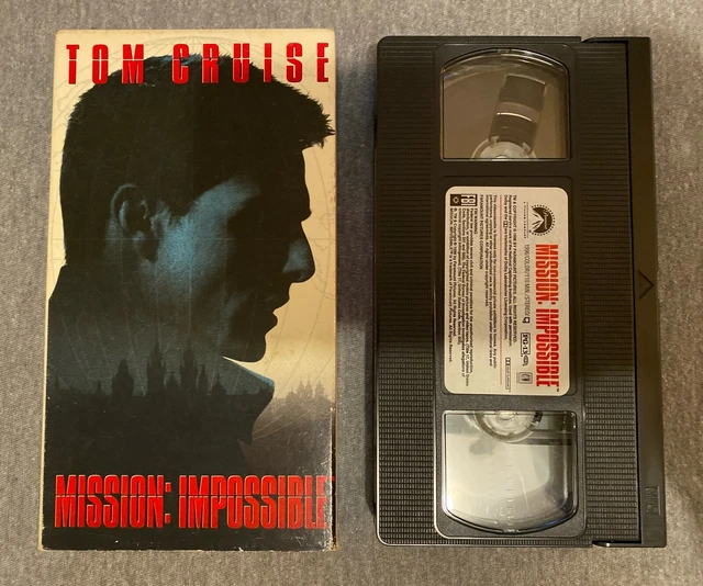 MISSION IMPOSSIBLE (VHS, 1996) Paramount Pictures Tape £9.59 - PicClick UK