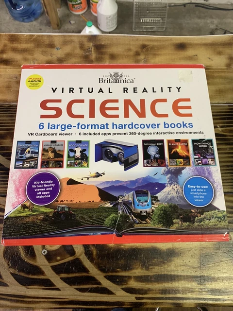 ENCYCLOPEDIA BRITANNICA VIRTUAL Reality Science 6 Book Interactive ...