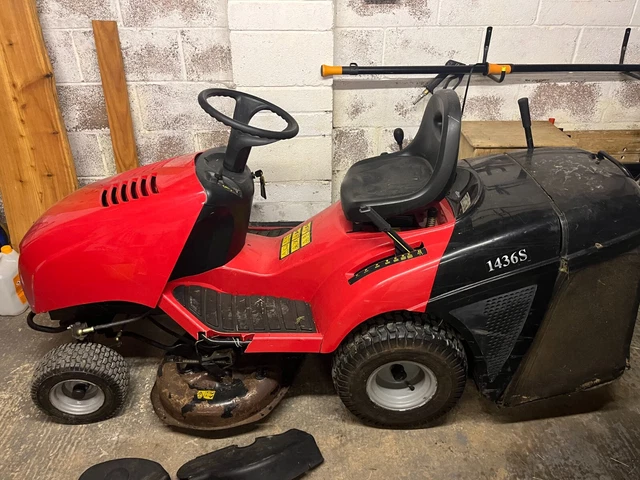 MOUNTFIELD 1436S RIDE On Lawn Mower £296.60 - PicClick UK