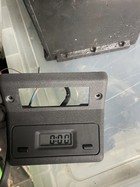 FORD ESCORT MK3 Mk4 Rs Turbo rs1600i Xr3i Tested Roof Clock £90.00 ...