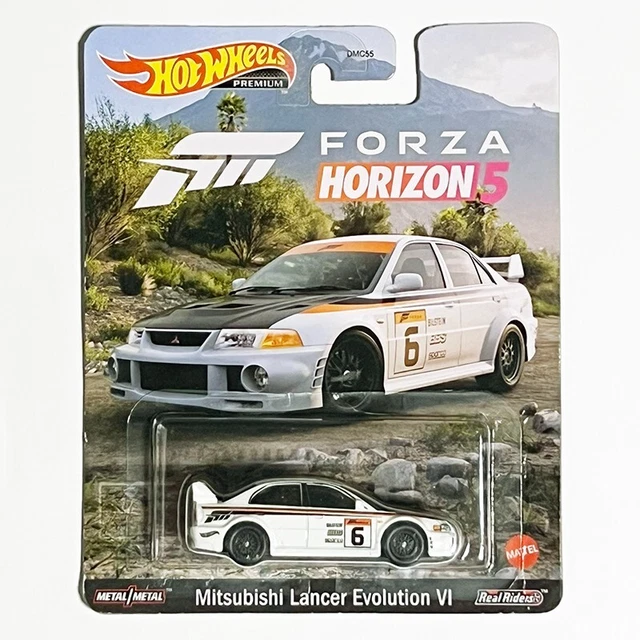 HOT WHEELS PREMIUM Forza Horizon 5 Mitsubishi Lancer Evolution VI ...