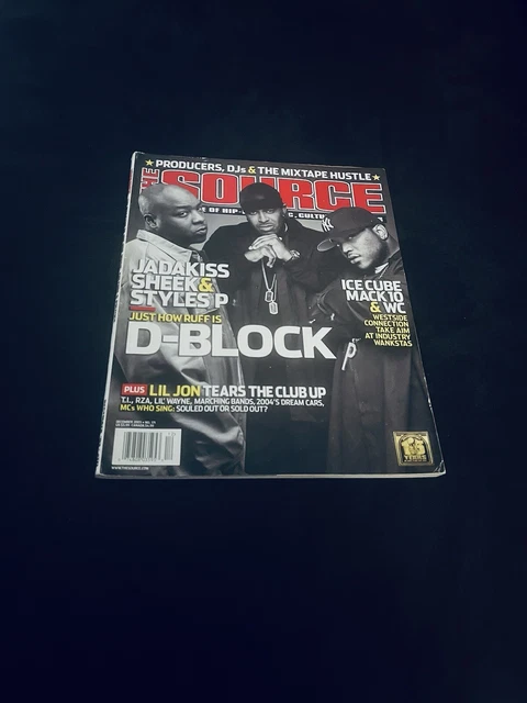 SOURCE MAGAZINE DECEMBER 2003 D-Block ( Cover ) £38.82 - PicClick UK