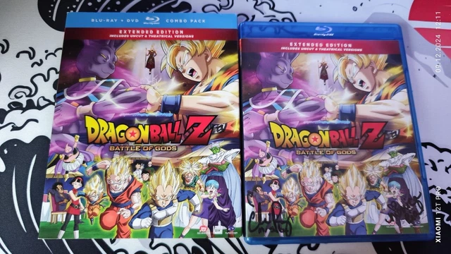 DRAGON BALL Z: Battle of Gods Blu-ray Unterschrieben Monica Rial, Chris ...